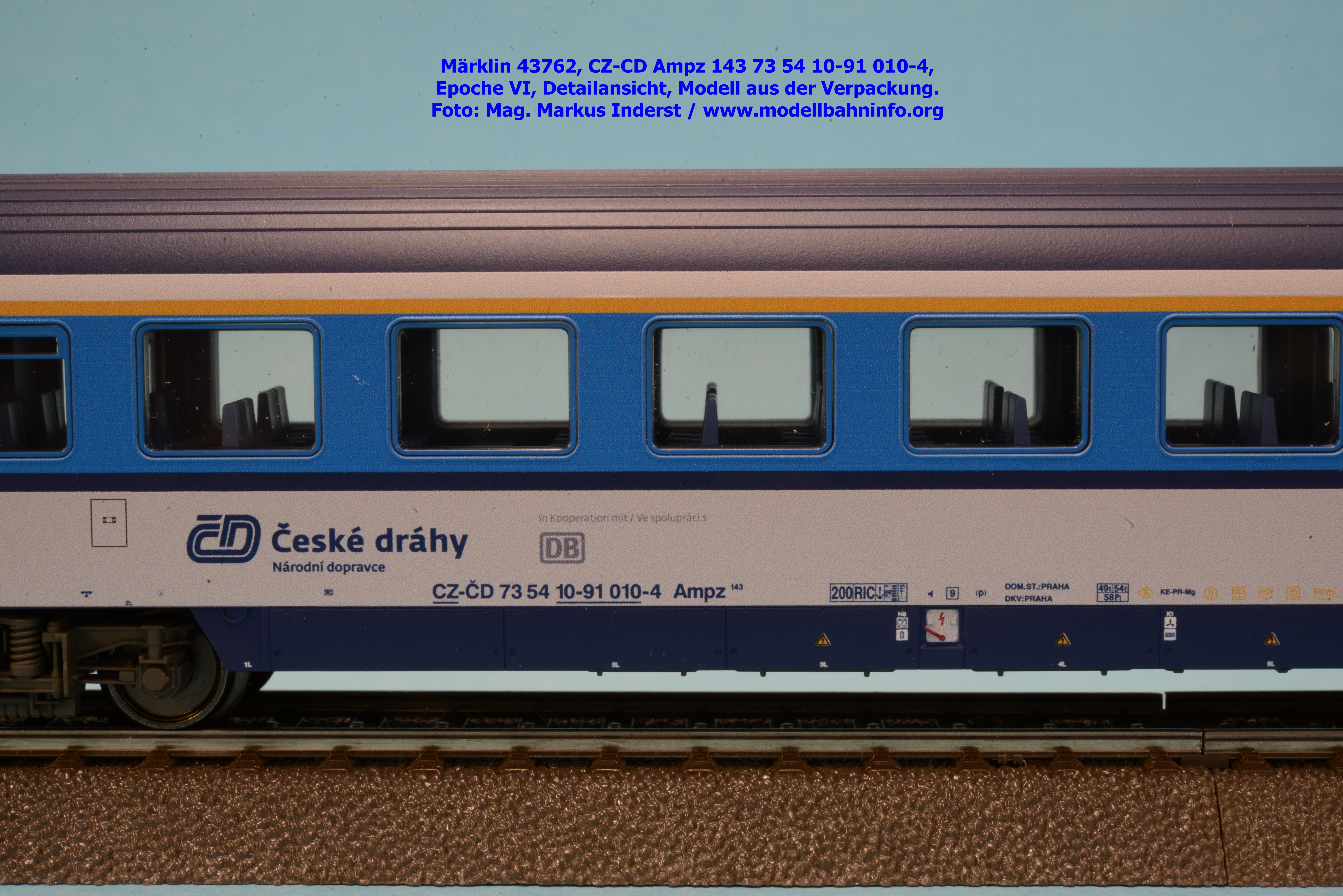 Eurofimawagen im M 1:93,5 von Märklin – (42730, 42740, 42745, 42746 ...