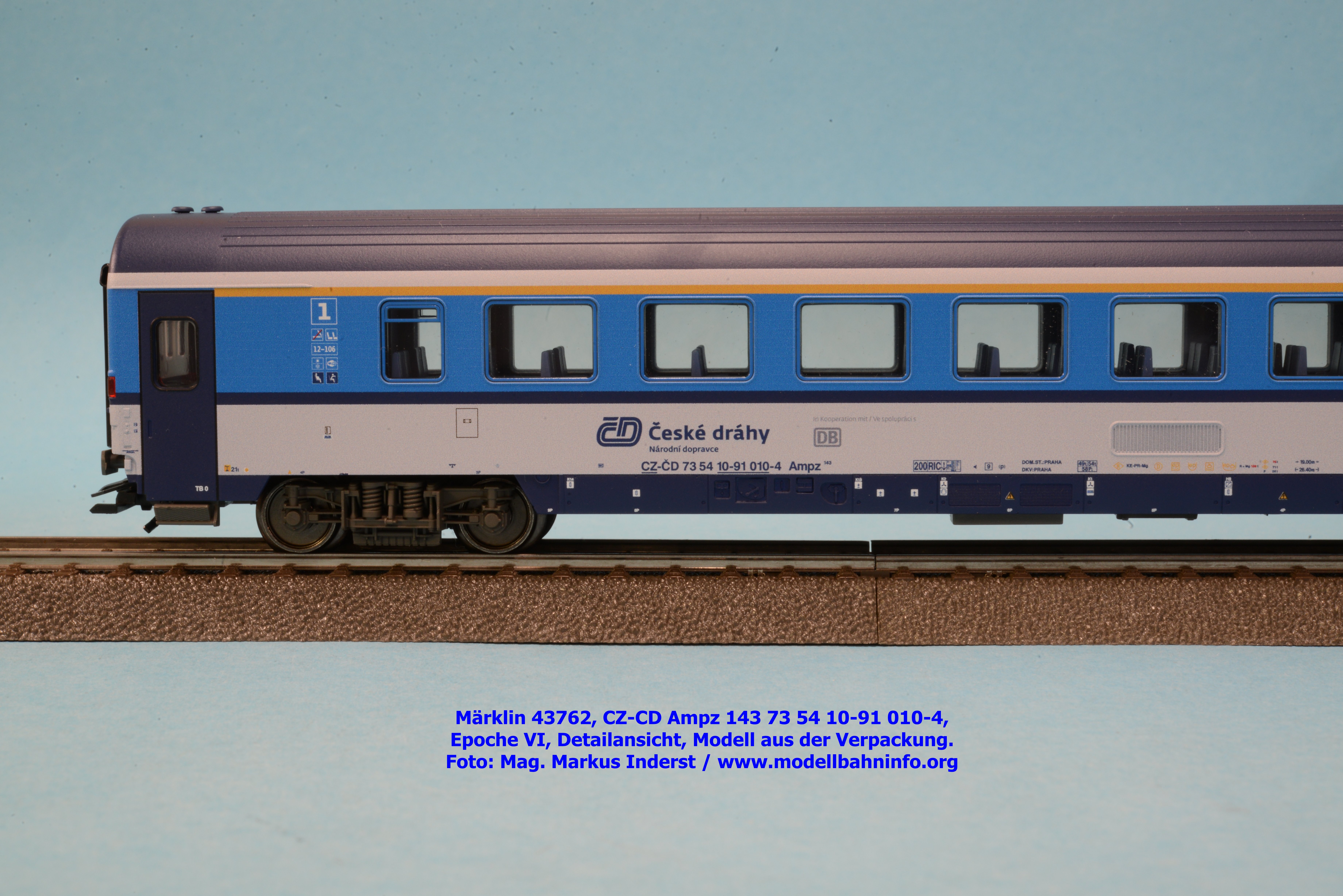 Eurofimawagen im M 1:93,5 von Märklin – (42730, 42740, 42745, 42746 ...