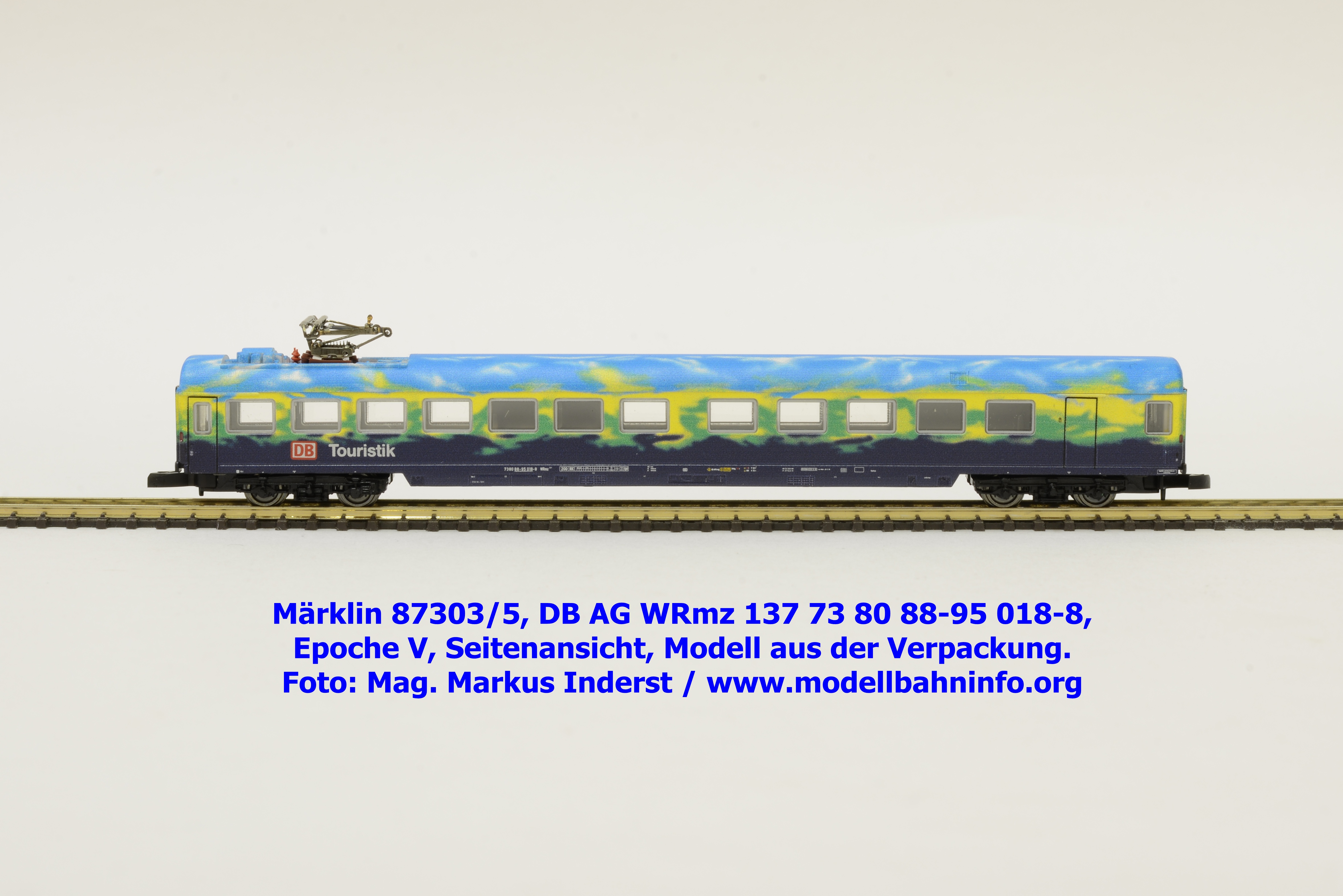 Märklin 87303: DB Touristikzug (Spur Z) – modellbahninfo.org