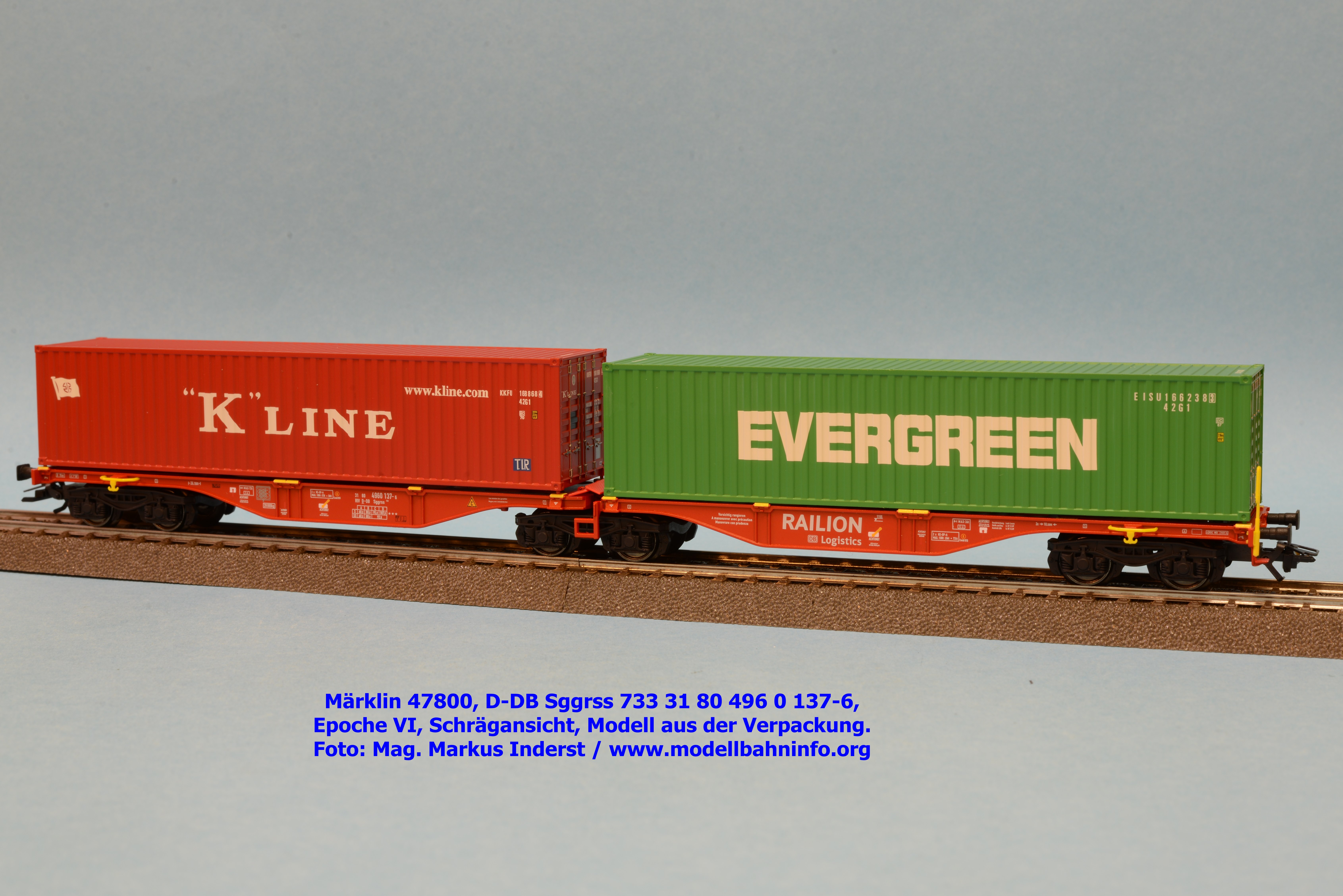 Märklin 47800 / 47801 / 47803 / 47813 / 47814 & Trix 24803: DB (AG ...