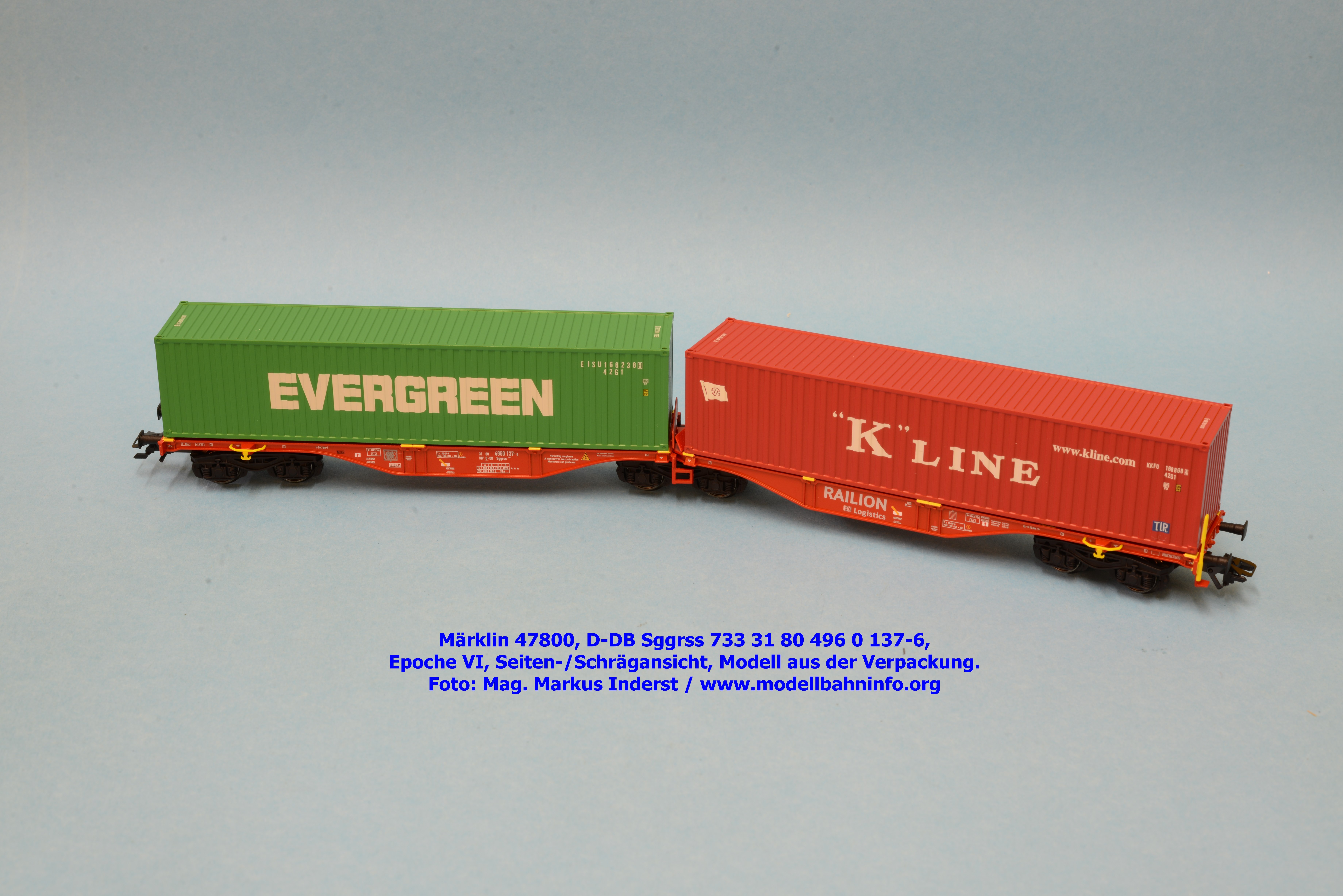 Märklin 47800 / 47801 / 47803 / 47813 / 47814 & Trix 24803: DB (AG ...