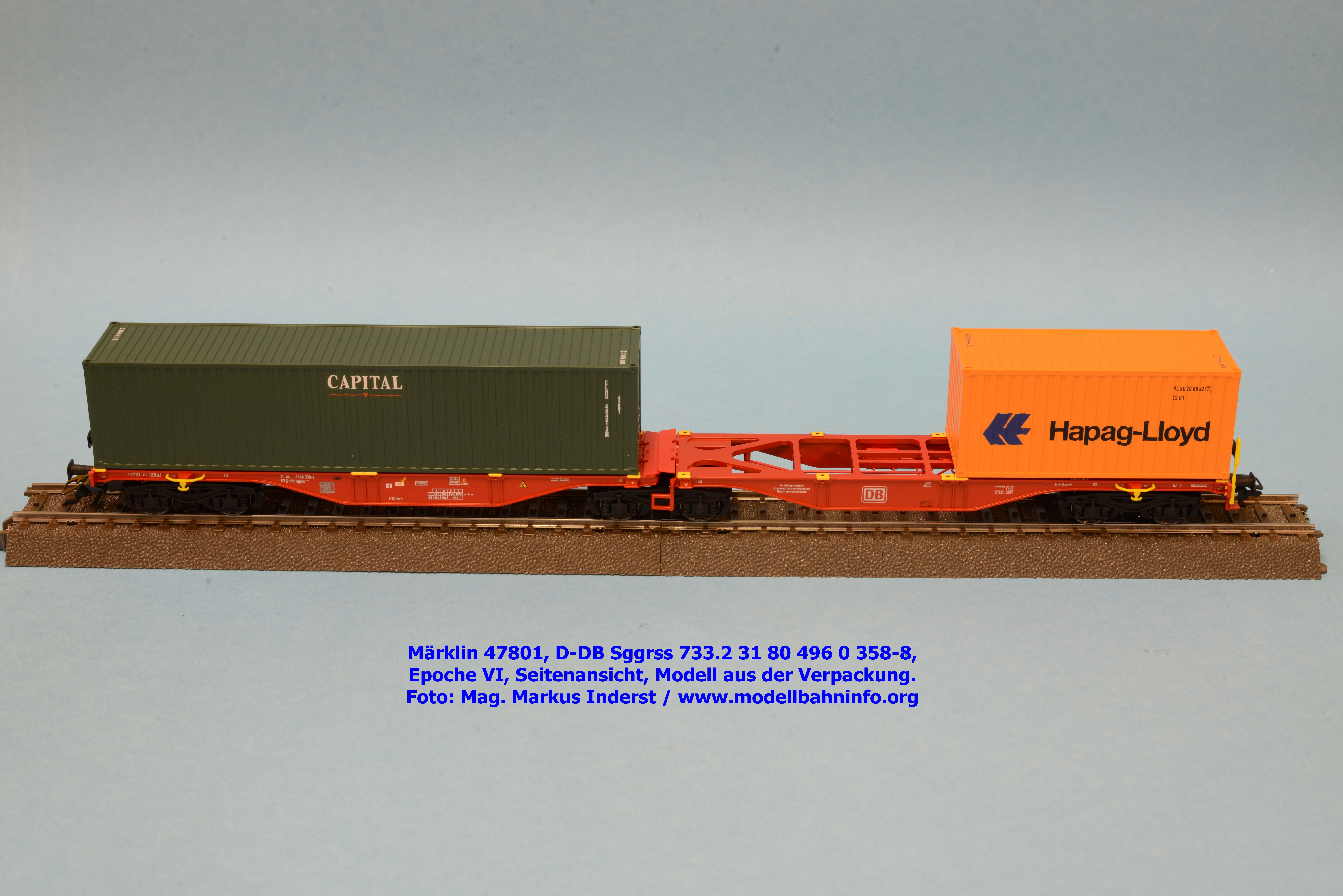 Märklin 47800 / 47801 / 47803 / 47813 / 47814 & Trix 24803: DB (AG ...