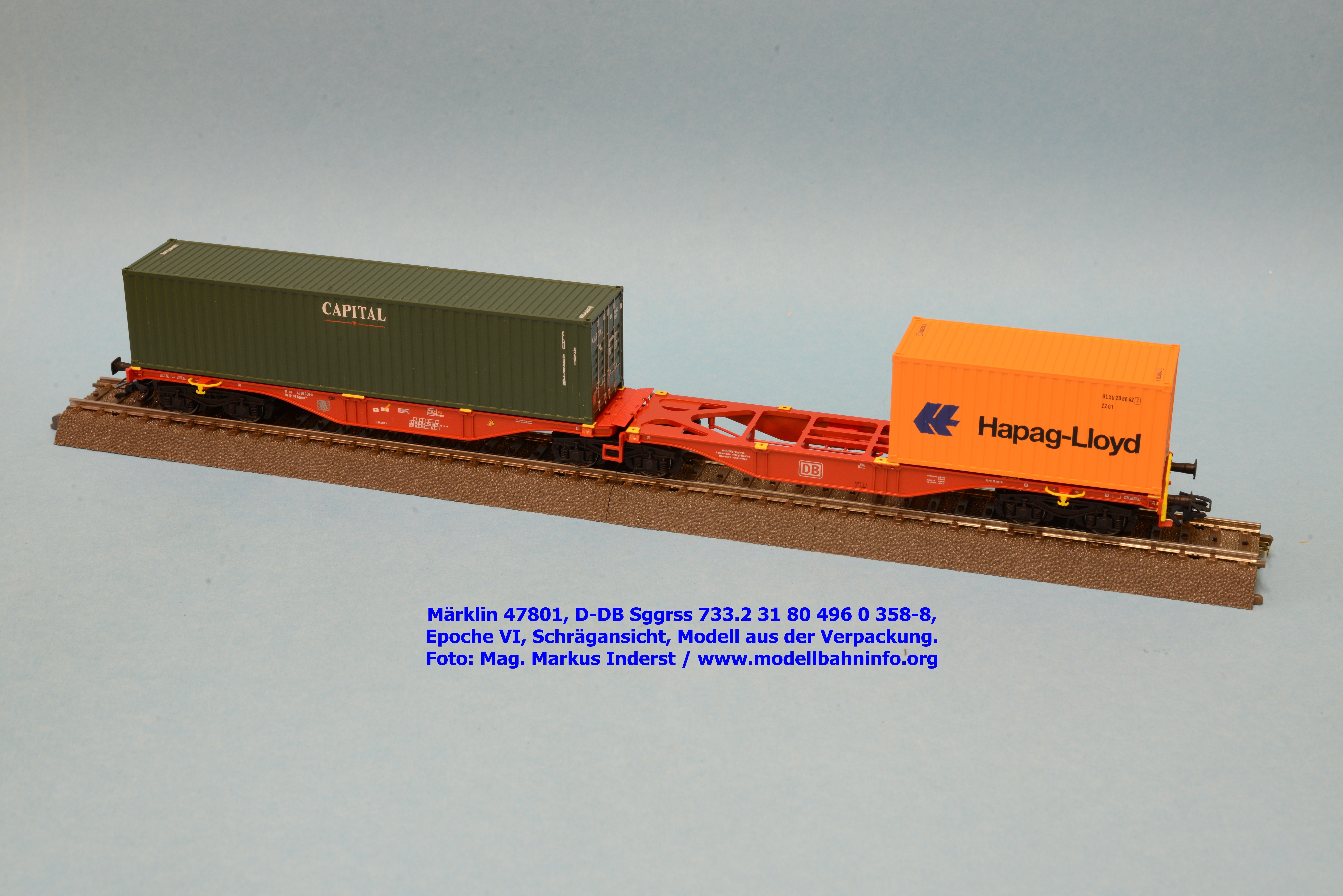 Märklin 47800 / 47801 / 47803 / 47813 / 47814 & Trix 24803: DB (AG ...
