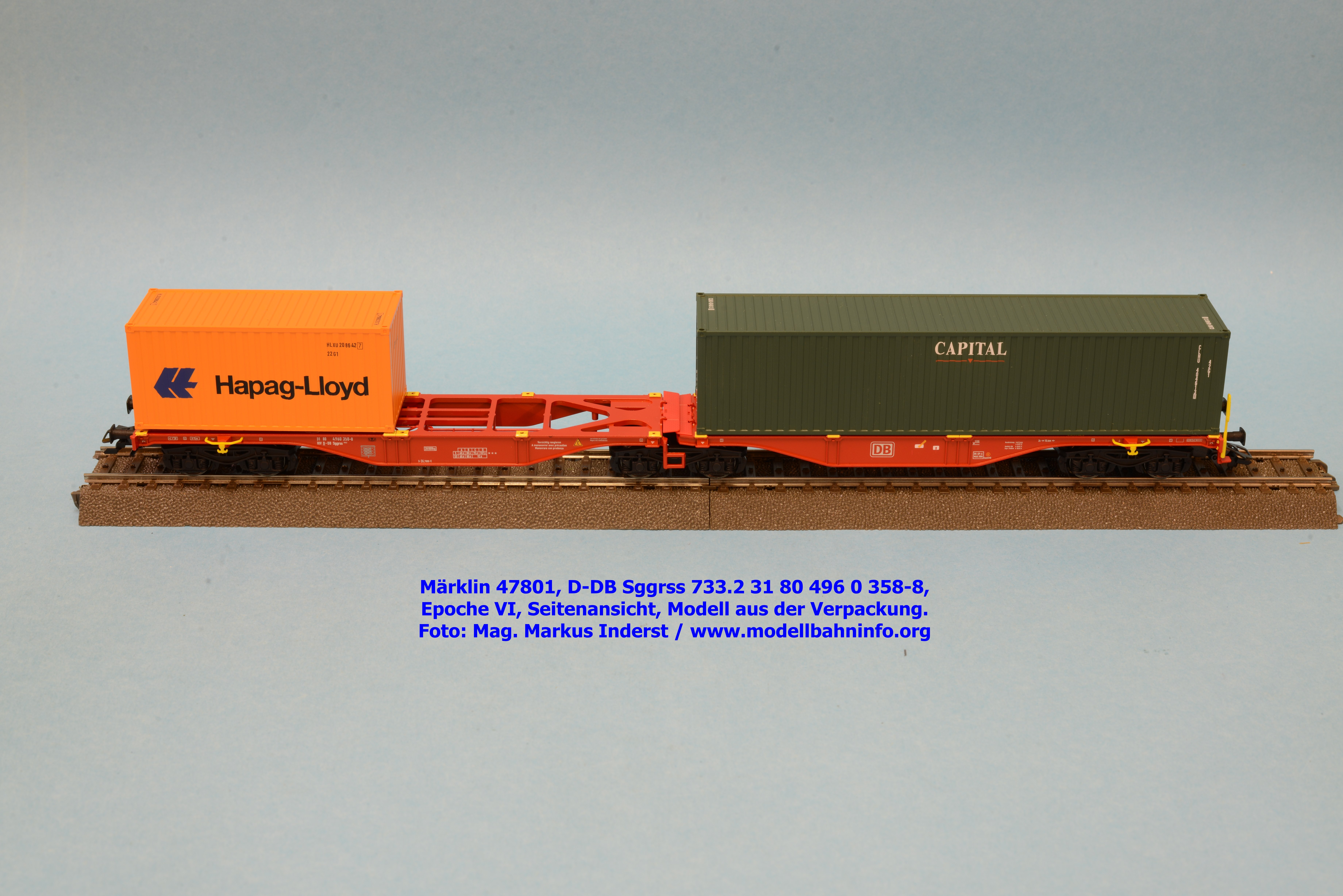 Märklin 47800 / 47801 / 47803 / 47813 / 47814 & Trix 24803: DB (AG ...