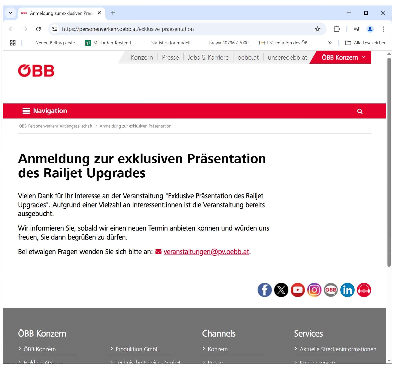 [Update 4] ÖBB-Präsentation Railjet-Upgrade (mit Fotos ...